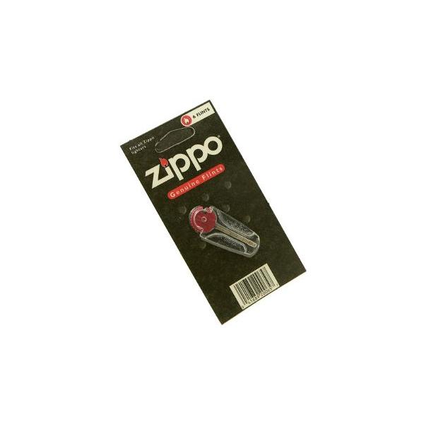 ZIPPO社の純正フリント（着火石）。※１シート6石入り●目安として、１日20回の着火として　１石で３週間から１か月くらいもちます。●ヤスリを回すとき引っかかりを感じたら交換時期です。　無理に使用すると故障の原因になります。●インサイド・ユ...
