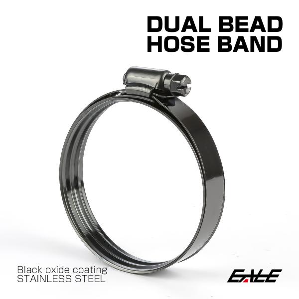 ホースへの食い込みがよい二重のビードで密閉性を高めるデュアルシールド構造。バンドエッジ部によるホースへの攻撃を抑制し、傷に弱いシリコンホースを保護します。商品概要■品名：ダブルビードホースバンド■カラー：ブラック■品番/適合径S-1293/...