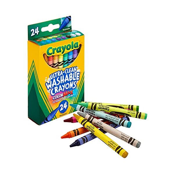 【ご購入後の当店からの連絡はご登録のメールアドレスに通知いたします。必ずご確認ください】【商品概要】【商品概要】鮮やかな色合いの24色のクレヨラのウォッシャブルクレヨンは、お子さまの感性をやさしく刺激するクリエイティブなツールです。ウォッシ...