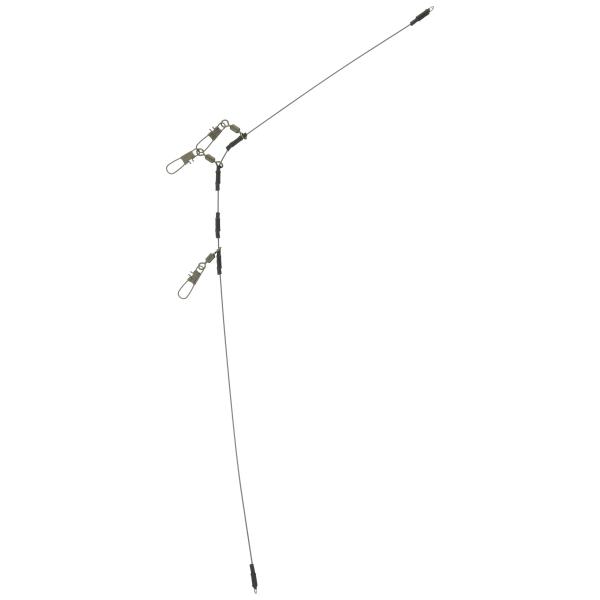 【ご購入後の当店からの連絡はご登録のメールアドレスに通知いたします。必ずご確認ください】【商品概要】全長:47cm線径:1mm根掛が大幅に解消できます。魚を引き上げるとき天秤の両腕が真直ぐになりますので水の抵抗がなく当たりが敏感です。海水で...