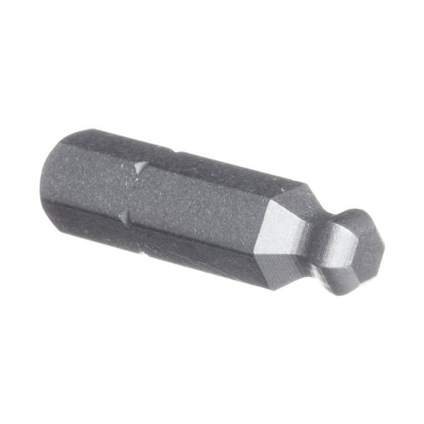 【ご購入後の当店からの連絡はご登録のメールアドレスに通知いたします。必ずご確認ください】【商品概要】対辺(mm):5.0全長(mm):25シャンク径:6.35mm【商品説明】先端がボールポイントタイプのヘックスビットです。多少の角度をつけて...