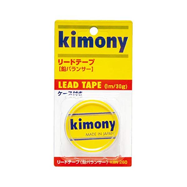 【ご購入後の当店からの連絡はご登録のメールアドレスに通知いたします。必ずご確認ください】【商品概要】12mm×1m、30g入り、スチロールケース付【商品説明】鉛バランサー。好みの重さだけを切って使えます。【商品詳細】ブランド：キモニー(Ki...