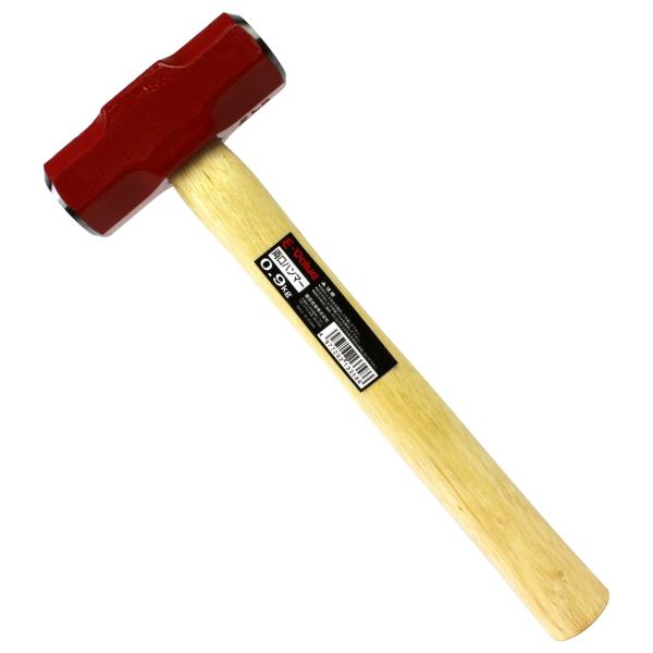 【ご購入後の当店からの連絡はご登録のメールアドレスに通知いたします。必ずご確認ください】【商品概要】用途:両口ハンマー特徴:すべり止めグリップ付き全長:300mm頭重量:0.9kg材質:木柄【商品説明】【商品詳細】ブランド：イーバリュー(E...