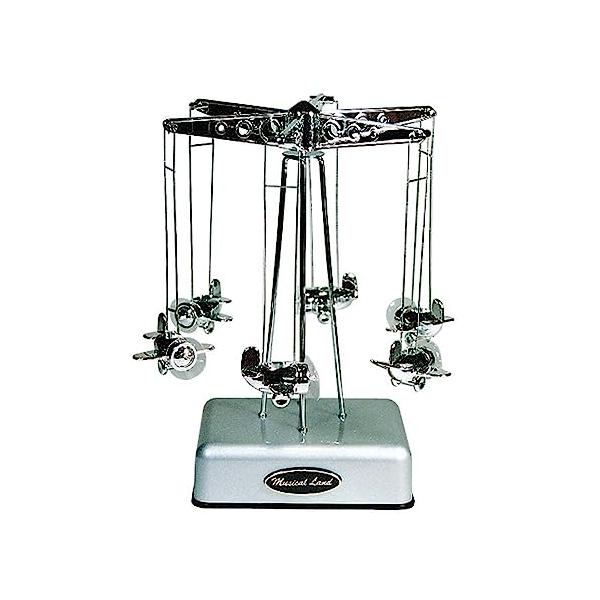 【ご購入後の当店からの連絡はご登録のメールアドレスに通知いたします。必ずご確認ください】【商品概要】本体サイズ : W220×H230×D190mm男女共用【商品説明】商品紹介ゼンマイを回すと、オルゴールの音とともに飛行塔が回転する。曲目は...