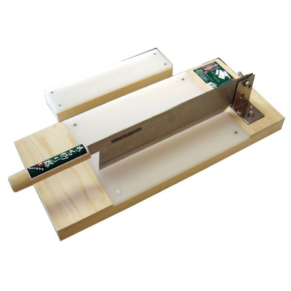 【ご購入後の当店からの連絡はご登録のメールアドレスに通知いたします。必ずご確認ください】【商品概要】刃渡り:330mm台サイズ:585×250mm刃部:ステンレス刃物鋼台:天然木・プラスチック【商品説明】【商品詳細】ブランド：ウエダ製作所商...