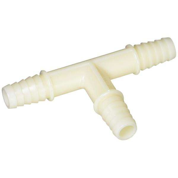 【ご購入後の当店からの連絡はご登録のメールアドレスに通知いたします。必ずご確認ください】【商品概要】●融雪プロテクターのスペア部品●品名:T型ジョイント●適合ホース内径(mm):15~18●用途:本体同士、本体とホースの接続●質量(g):2...