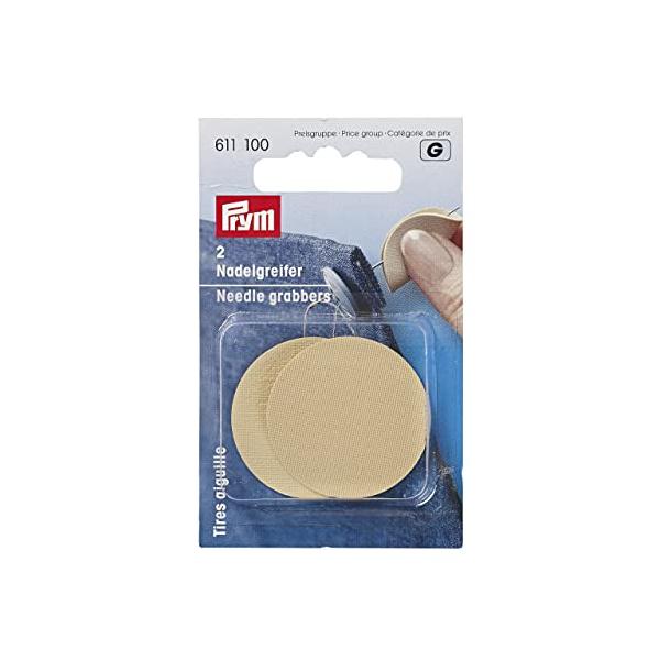 【ご購入後の当店からの連絡はご登録のメールアドレスに通知いたします。必ずご確認ください】【商品概要】入数：2枚サイズ：直径:3.5cm【商品説明】説明硬い布などを手縫いするときに便利な滑り止めアイテムです。【商品詳細】ブランド：Prym商品...