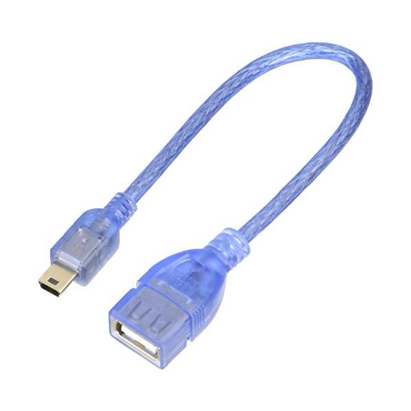 【ご購入後の当店からの連絡はご登録のメールアドレスに通知いたします。必ずご確認ください】【商品概要】端子 : USB A(メス) -USB miniB 5ピン(オス)長さ : 約20 cm【商品説明】説明USB(A・メス) -miniUSB...