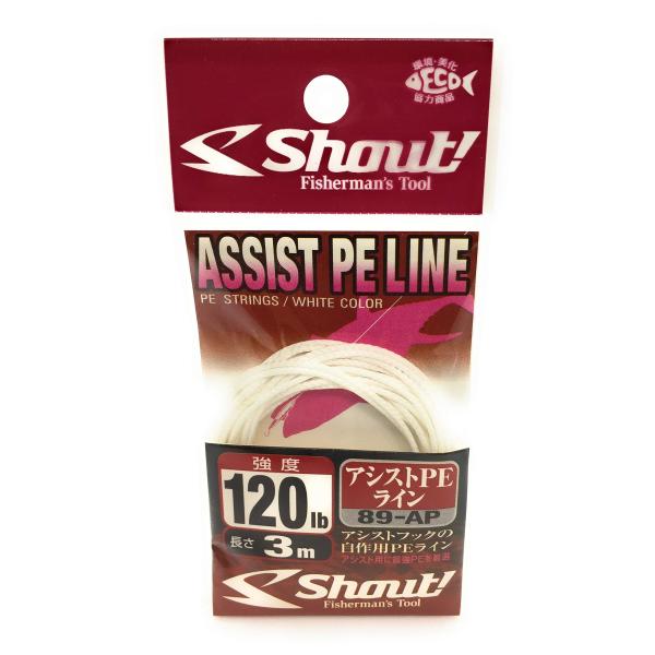 【ご購入後の当店からの連絡はご登録のメールアドレスに通知いたします。必ずご確認ください】【商品概要】ダイニーマ【商品説明】【商品詳細】ブランド：SHOUT商品種別：スポーツ＆アウトドア商品名：シャウト! アシストPEライン 120Lb 3m...