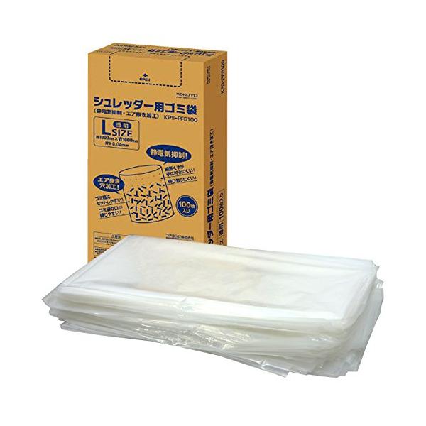 【ご購入後の当店からの連絡はご登録のメールアドレスに通知いたします。必ずご確認ください】【商品概要】【寸法】1000×1000×80mm【サイズ】L【枚数】100枚【厚み】0.04mm【色】透明【商品説明】説明商品紹介●細断時に帯電した静電...