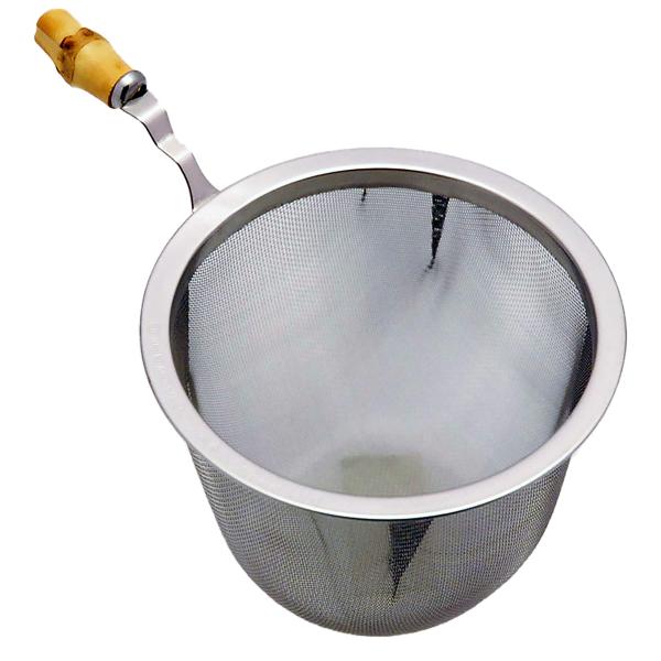 【ご購入後の当店からの連絡はご登録のメールアドレスに通知いたします。必ずご確認ください】【商品概要】サイズ:A7.1cm B深さ5.0cm Cリング外寸7.9cm D茶こし穴内寸約6.8cm素材:本体 18-8ステンレススチール / 柄 本...