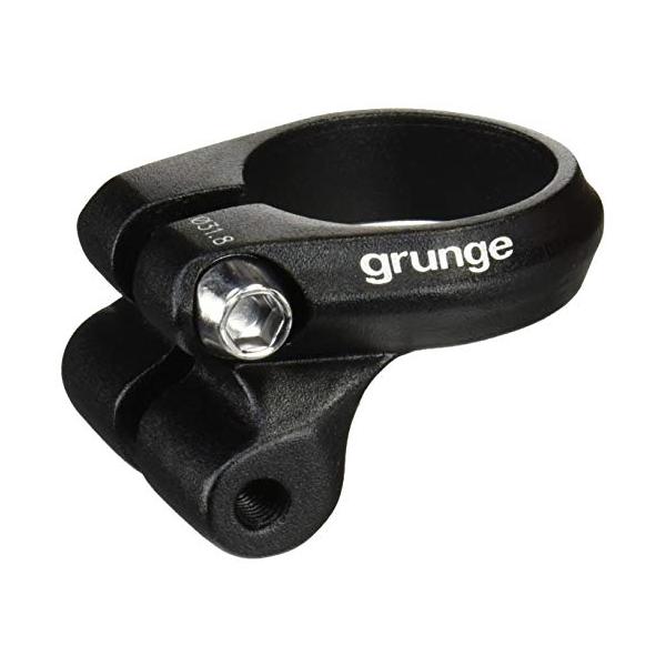 【ご購入後の当店からの連絡はご登録のメールアドレスに通知いたします。必ずご確認ください】【商品概要】カラー：ブラッククランプ径：３１．８ｍｍ【商品説明】キャリアダボ付シートクランプ。【商品詳細】ブランド：グランジ(grunge)商品名：gr...