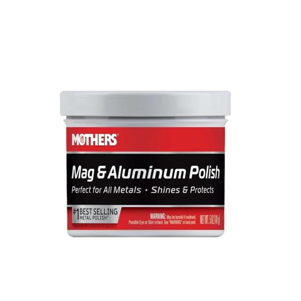 【ご購入後の当店からの連絡はご登録のメールアドレスに通知いたします。必ずご確認ください】【商品概要】用途：多目的金属クリーナー容量：141グラム使用可能箇所：スチール、アルミ、真鍮、ステンレスマザーズといえば ”マグポリ”！！くすんでいた金...