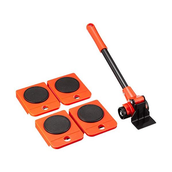 【ご購入後の当店からの連絡はご登録のメールアドレスに通知いたします。必ずご確認ください】【商品概要】【商品仕様】サイズ/テコ棒：全長(約)34.5cm、コロ付台車：(約)10.3×7.5×2.2cm、耐荷重:100kg、材質/テコ棒：グリッ...