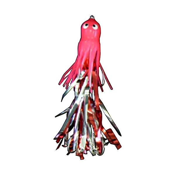 【ご購入後の当店からの連絡はご登録のメールアドレスに通知いたします。必ずご確認ください】【商品概要】サイズ:20号【商品説明】説明二重の針がモンスタークラスが来てもしっかりフッキングします。船型タコ掛ベイト付に孫針を付けてタコビラでカモフラ...