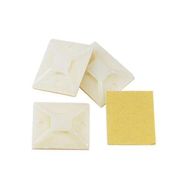 【ご購入後の当店からの連絡はご登録のメールアドレスに通知いたします。必ずご確認ください】【商品概要】サイズ:30×25mmプラスチック素材:ナイロン6.6テープ素材:ポリエチレン発泡体入数:16【商品説明】束線をパネル等の任意の位置に固定で...