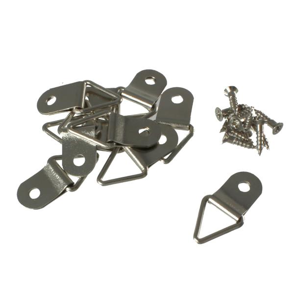 【ご購入後の当店からの連絡はご登録のメールアドレスに通知いたします。必ずご確認ください】【商品概要】品番:39624用途:吊り下げ用金具付属品:木ネジ付1袋(9個)【商品説明】【商品詳細】ブランド：NICHIEI(ニチエイ)商品種別：DIY...