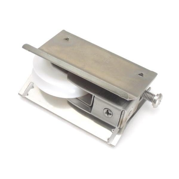 【ご購入後の当店からの連絡はご登録のメールアドレスに通知いたします。必ずご確認ください】【商品概要】取付け寸法:●内巾:14~24mm ●高さ:44mm以上●コマ形状:35φ丸 ●材質:ポリアセタール ●車軸:DUメタル耐荷重35kg(2個...