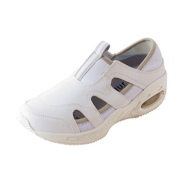 【ご購入後の当店からの連絡はご登録のメールアドレスに通知いたします。必ずご確認ください】【商品概要】ソールの厚さ:1.5cm【商品説明】商品紹介●カラー:ピンク●足囲:3Eタイプ●重量:約215g(23.5cm・片足)●材質:アッパー=PV...