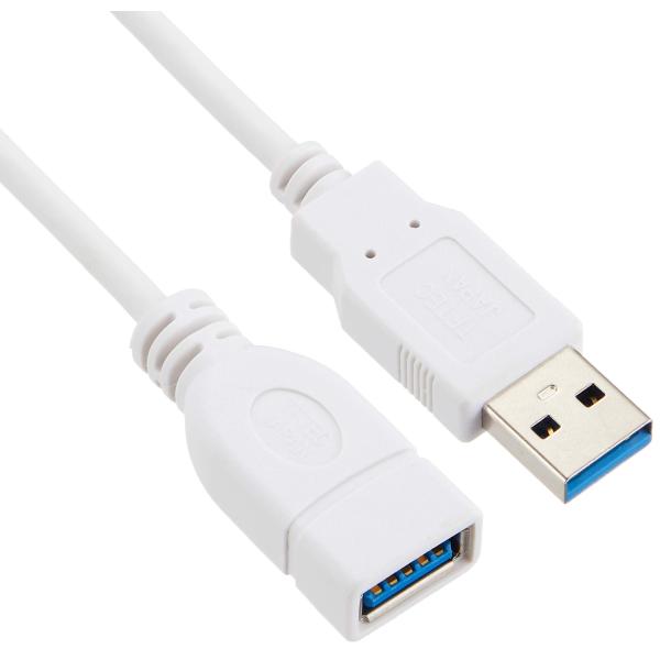 【ご購入後の当店からの連絡はご登録のメールアドレスに通知いたします。必ずご確認ください】【商品概要】USB3.0端子の延長用ケーブルUSB : 3.0 (3.1 Gen1、最大5Gbps)、2.0対応端子1 : USB A(メス)端子2 :...