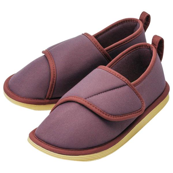 【ご購入後の当店からの連絡はご登録のメールアドレスに通知いたします。必ずご確認ください】【商品概要】「日本転倒予防学会推奨品」脱げや、わずかな段差などでの転倒を予防する室内専用シューズ。中敷の滑り止め加工により足のズレを予防。脱げて転倒する...