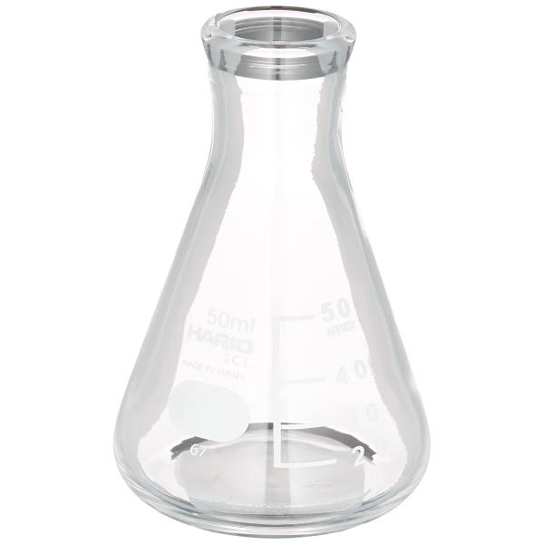 【ご購入後の当店からの連絡はご登録のメールアドレスに通知いたします。必ずご確認ください】【商品概要】容量：50mL高さ(mm)：81外径φ(mm)：54首内径φ(mm)：18材質：ほうけい酸ガラス【商品説明】説明容量：50mL高さ(mm)：...