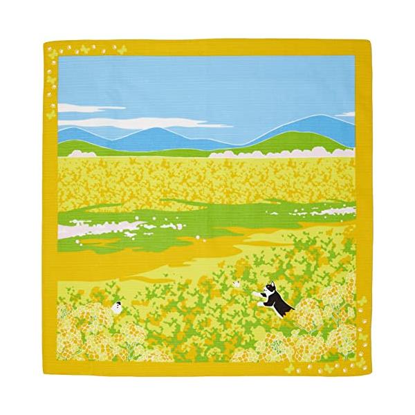 【ご購入後の当店からの連絡はご登録のメールアドレスに通知いたします。必ずご確認ください】【商品概要】サイズ:約横50×縦50cm重量:約30g素材:綿100%生産国:日本【商品説明】お昼寝とお散歩が大好きな猫のたま四季折々の景色の中をのんび...