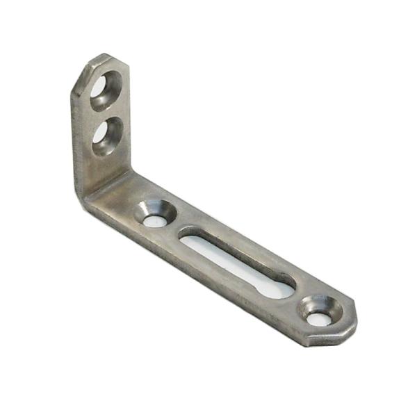 【ご購入後の当店からの連絡はご登録のメールアドレスに通知いたします。必ずご確認ください】【商品概要】ビスでもボルトでも留め付けできるピッタリな金物!先端がはみだしにくいデザイン性のあるV字カット加工。コーススレッド木ネジ(呼び径4.1mm)...