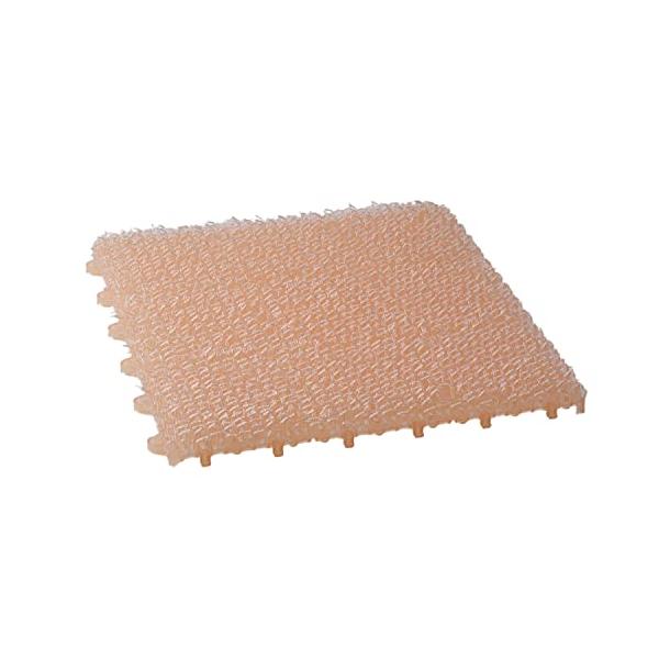 【ご購入後の当店からの連絡はご登録のメールアドレスに通知いたします。必ずご確認ください】【商品概要】サイズ:W300×H300×D25mmカラー:オレンジ材質:PE樹脂生産国:日本【商品説明】説明●毛足の長いスケルトンタイプの人工芝●素足で...