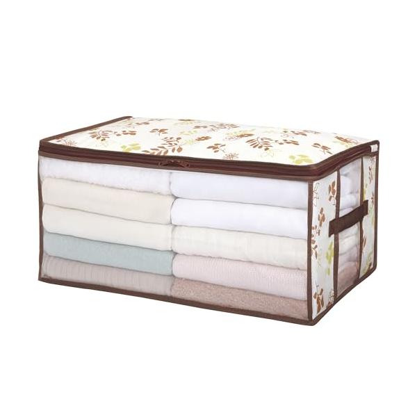 【ご購入後の当店からの連絡はご登録のメールアドレスに通知いたします。必ずご確認ください】【商品概要】本体サイズ:幅50×奥行32×高さ24cm素材・材質:(本体生地)ポリプロピレン、(窓)ポリエチレン原産国:中国収納の目安:セーター・トレー...