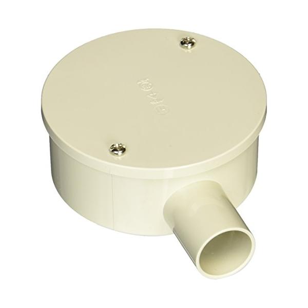 【ご購入後の当店からの連絡はご登録のメールアドレスに通知いたします。必ずご確認ください】【商品概要】色:ベージュ適合管:VE16D1:26φD2:91l:28H:38【商品説明】未来工業 ビニル電線管付属品(ボックス) 露出用丸形ボックス(...