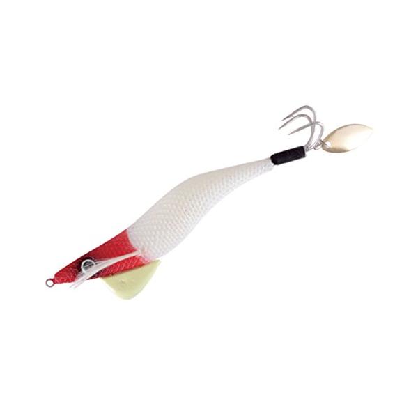 【ご購入後の当店からの連絡はご登録のメールアドレスに通知いたします。必ずご確認ください】【商品概要】サイズ:3.5重さ:35g他魚でも実績のあるこのカラーは蛸にも効果絶大。赤と白夜光のコントラストで濁り潮や深場攻にオススメなカラーです。タコ...