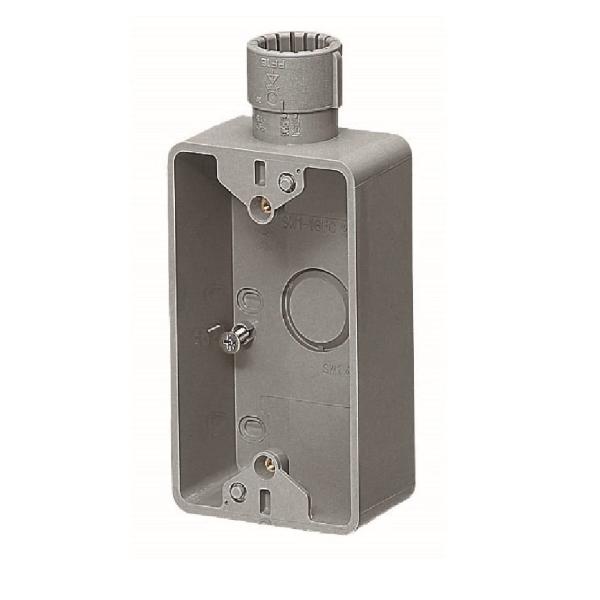 【ご購入後の当店からの連絡はご登録のメールアドレスに通知いたします。必ずご確認ください】【商品概要】色：グレーメーカー型式:SW1-16FGH【商品説明】説明●入数(個)：1●色：グレー色●種類：1ヶ用/1方出●適合管：PF管16(※MFは...