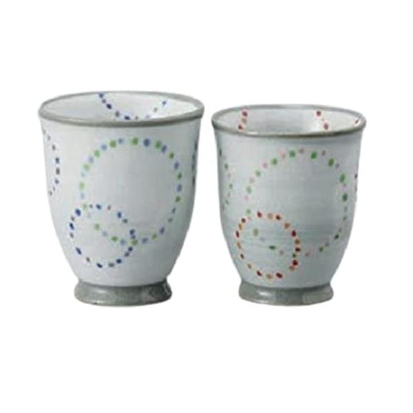 【ご購入後の当店からの連絡はご登録のメールアドレスに通知いたします。必ずご確認ください】【商品概要】箱サイズ:15.5?11.3?高さ7.5cm湯呑(大)サイズ:7.7×高さ8.8cm湯呑(小)サイズ:7×高さ8.3cm生産国:日本(美濃焼...