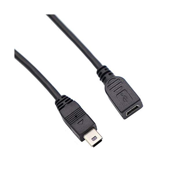 【ご購入後の当店からの連絡はご登録のメールアドレスに通知いたします。必ずご確認ください】【商品概要】ケーブル長:0.25ｍ。　　線芯材質：全銅。コネクター形状:USB (miniタイプB)オス - USB (miniタイプB)メス。USB　...