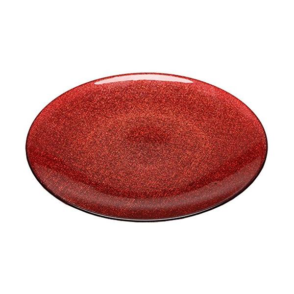 【ご購入後の当店からの連絡はご登録のメールアドレスに通知いたします。必ずご確認ください】【商品概要】サイズ(約):直径実寸27.5×高さ1.2cm素材・材質:ソーダガラス生産国:トルコ食洗機不可※製法上、サイズに多少のズレが生じます食卓に「...