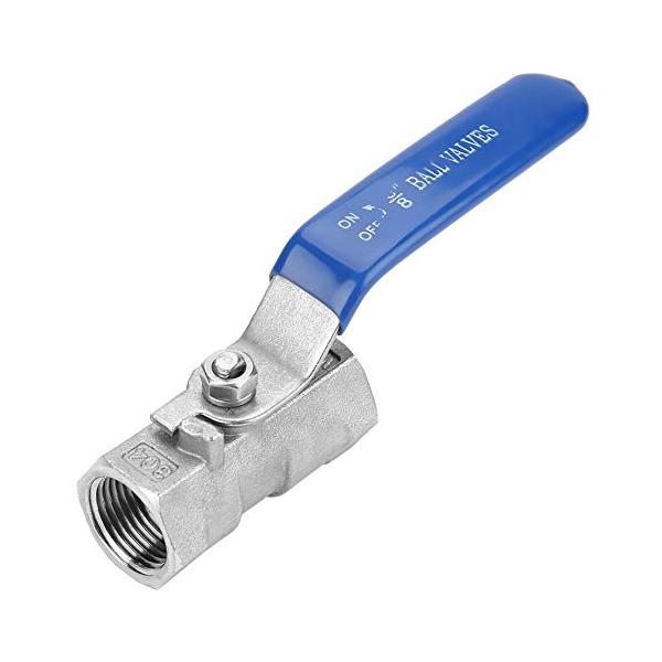 【ご購入後の当店からの連絡はご登録のメールアドレスに通知いたします。必ずご確認ください】【商品概要】本体は錆びにくく、長寿命の304ステンレス製です。ハンドルは、開時には水の流れに沿うように平らに、閉時には水の流れに垂直に配置され、バルブの...