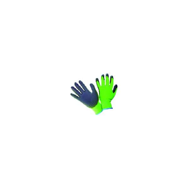 【ご購入後の当店からの連絡はご登録のメールアドレスに通知いたします。必ずご確認ください】【商品概要】色：黄緑/グレーサイズ：Sゲージ数：13リストカラー：赤全長(cm)：22.5【商品説明】説明●高強度ポリエチレンを使用し、フィット感と作業...