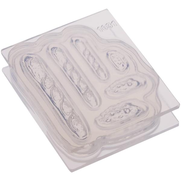 【ご購入後の当店からの連絡はご登録のメールアドレスに通知いたします。必ずご確認ください】【商品概要】シリコン製ミニチュア用型抜きミニチュアスイーツ・ミニチュアパン・ミニチュアフード・ドールハウス等に最適な「テーブルウエアコレクション」シリコ...