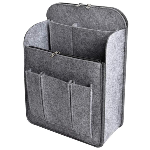 【ご購入後の当店からの連絡はご登録のメールアドレスに通知いたします。必ずご確認ください】【商品概要】【リュック上部のスペース】大きめリュックインナーバッグでよく存在する「たっぷり入れると自立されない」との問題を対応するため、1層式のフェルト...