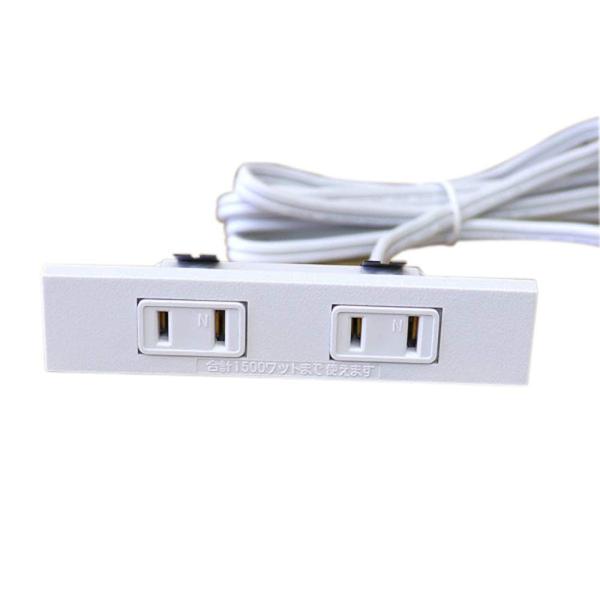 【ご購入後の当店からの連絡はご登録のメールアドレスに通知いたします。必ずご確認ください】【商品概要】サイズ:110mm×26mm×24mm重量:160g定格:15A125V、1500Wまで対応素材:樹脂製コード長:約1.7m【商品説明】【商...