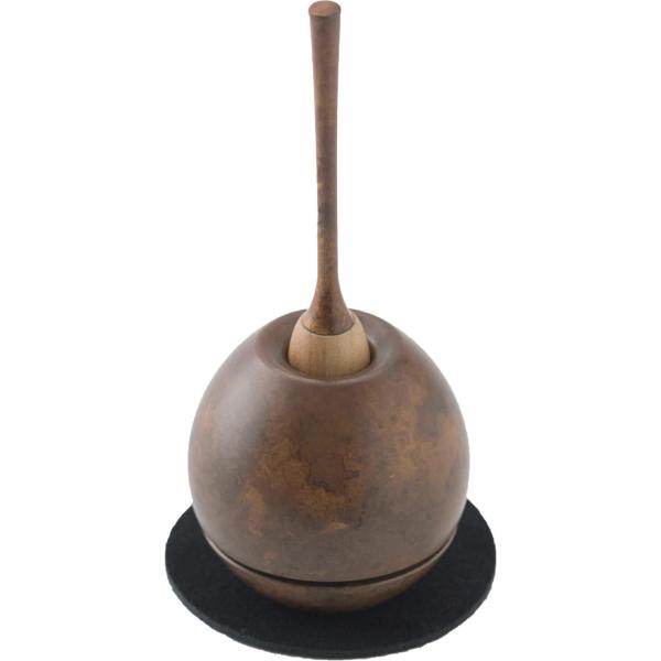 【ご購入後の当店からの連絡はご登録のメールアドレスに通知いたします。必ずご確認ください】【商品概要】サイズ φ55×H129mm（りん棒を含む）内容物 おりん本体、りん棒、敷布、 取扱説明書材料 真鍮、天然木【商品説明】説明　高岡銅器の伝統...