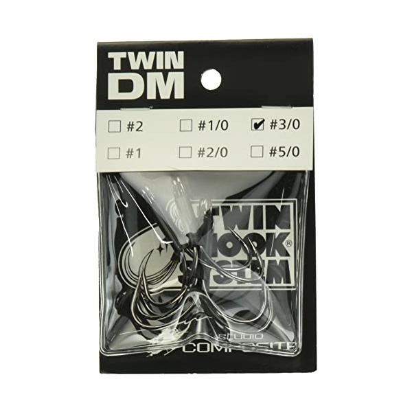 【ご購入後の当店からの連絡はご登録のメールアドレスに通知いたします。必ずご確認ください】【商品概要】SIZE:#3/0入数:4【商品説明】TWIN DM（ツイン　ダイレクトメッセージ）は、主にビッグバスをターゲットにするビッグベイト用にデザ...
