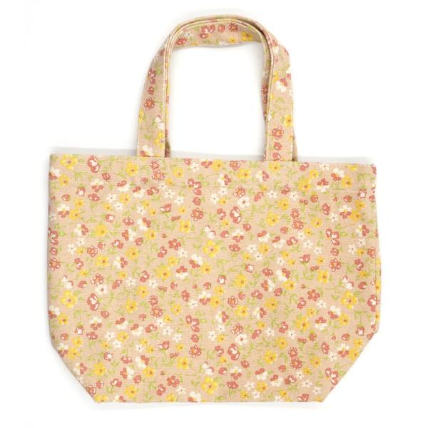 【ご購入後の当店からの連絡はご登録のメールアドレスに通知いたします。必ずご確認ください】【商品概要】とっても可愛いデザインのミニトートバッグ。お弁当を入れたり、ちょっとしたお買い物やお散歩にオススメの小さ目サイズ。しっかりした丈夫な生地で、...
