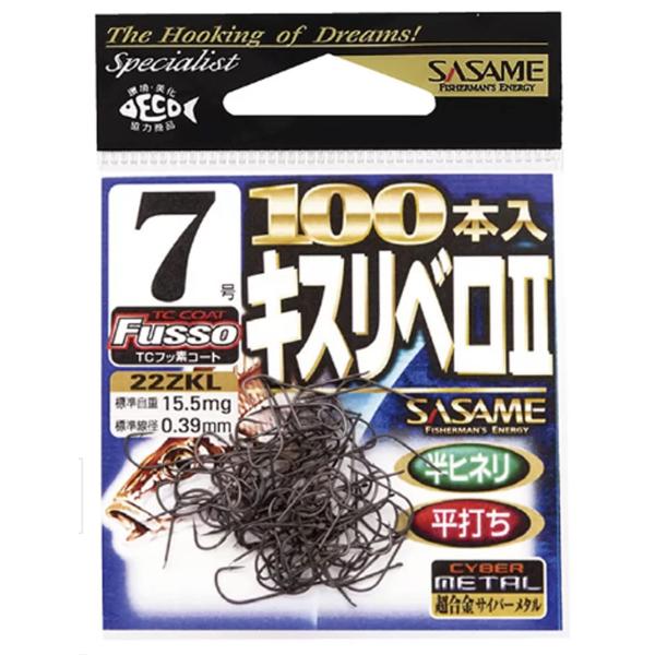 【ご購入後の当店からの連絡はご登録のメールアドレスに通知いたします。必ずご確認ください】【商品概要】サイズ:7号入数:100本入り部門名: ユニセックス大人発売年・モデルイヤー: 2021【商品説明】【商品詳細】ブランド：ささめ針(SASA...