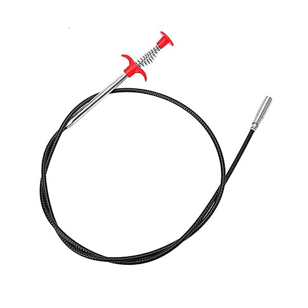 【ご購入後の当店からの連絡はご登録のメールアドレスに通知いたします。必ずご確認ください】【商品概要】【高品質】ヘアドレン目詰まり除去ツールは、より耐久性のあるステンレス鋼とPPでできており、適切な柔らかさと硬度を備えており、長寿命です。【フ...