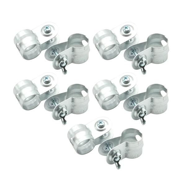 【ご購入後の当店からの連絡はご登録のメールアドレスに通知いたします。必ずご確認ください】【商品概要】用途:アーチパイプと直管パイプの接続部分を固定規格:22用入数:10個入本体:スチール【商品説明】【商品詳細】ブランド：渡辺パイプ商品種別：...