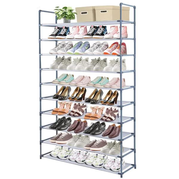 【ご購入後の当店からの連絡はご登録のメールアドレスに通知いたします。必ずご確認ください】【商品概要】【改良版、高品質シューズラック】：この靴ラックは（塗装を施した上質な鉄棒）と（防水ラミネート加工不織布）が使われています。塗装を施した上質な...