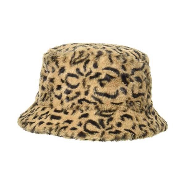 【ご購入後の当店からの連絡はご登録のメールアドレスに通知いたします。必ずご確認ください】【商品概要】SIZE:57.5 つば:5cm 高さ:12.5cm 内周り:57.5cm【商品説明】無地とヒョウ柄のファーバケットハット:◆トレンドアイテ...
