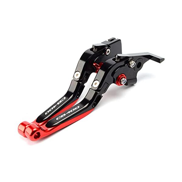 【ご購入後の当店からの連絡はご登録のメールアドレスに通知いたします。必ずご確認ください】【商品概要】パッケージ内容：ブレーキレバー…1個、クラッチレバー…1個。材質：CNCアルミ、超精密超軽量建設機械切削、引きの軽さ、見た目の良さ。6段調整...